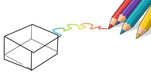 A Different Approach to Coloring Outside the Lines